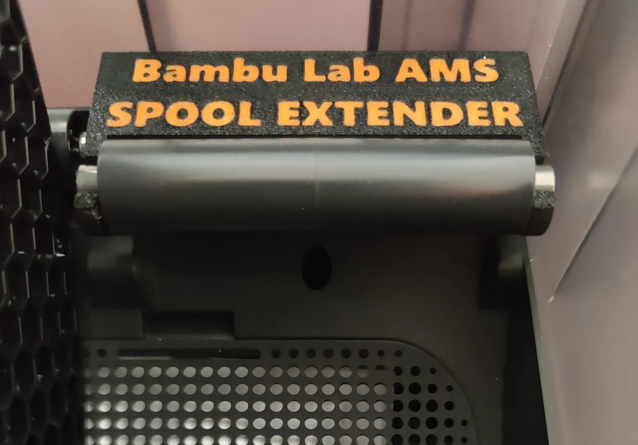 Bambu Lab AMS spool extender by DAVEfromCZE | Download free STL model ...