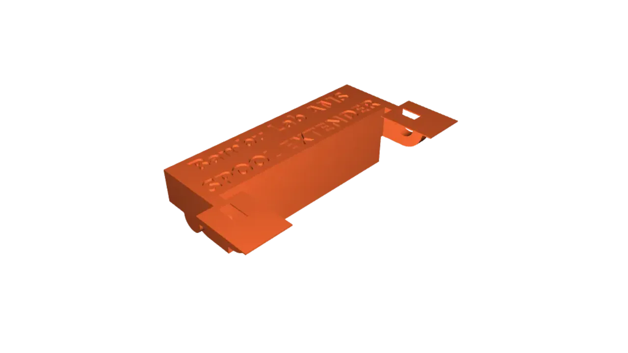 Bambu Lab AMS spool extender by DAVEfromCZE | Download free STL model ...