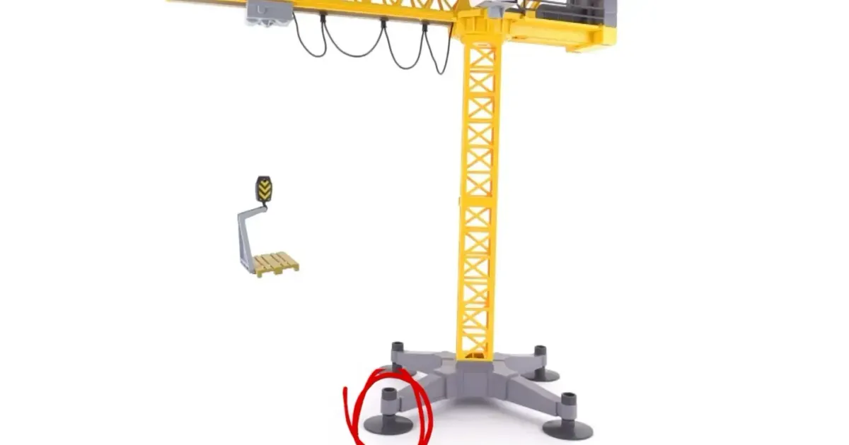 Contest: Playmobil Crane foot replacement by Surfalex2000 | Download ...