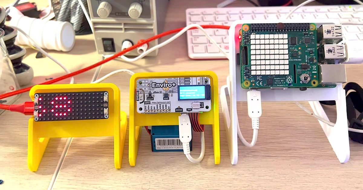 Raspberry Pi Stands by Kevin McAleer | Download free STL model ...