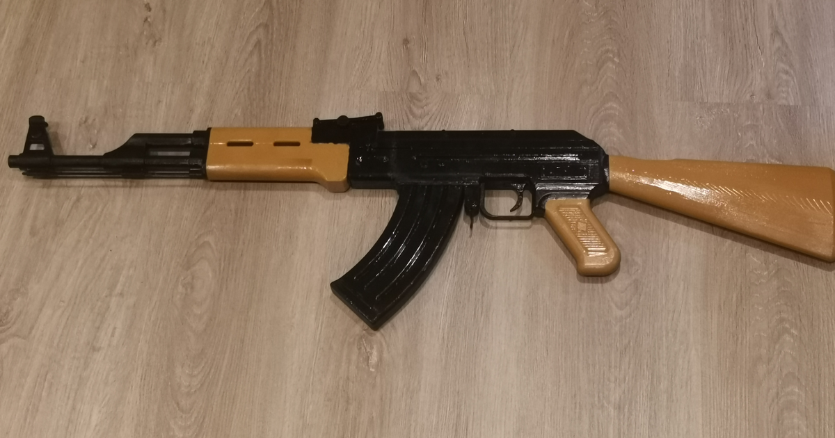 Model zbraně AK-47 by VLK_CZ_ | Download free STL model | Printables.com