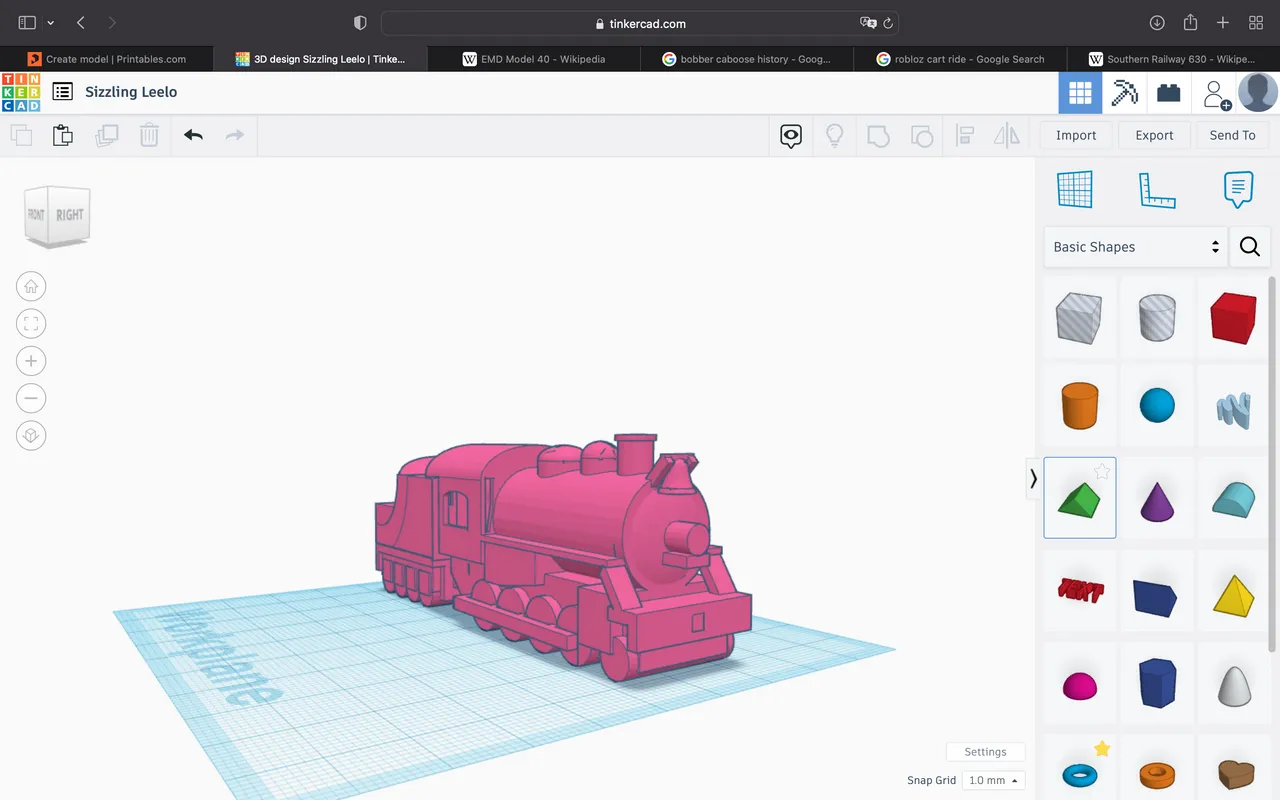 Southern 630 toy by Southern630Stan | Download free STL model ...