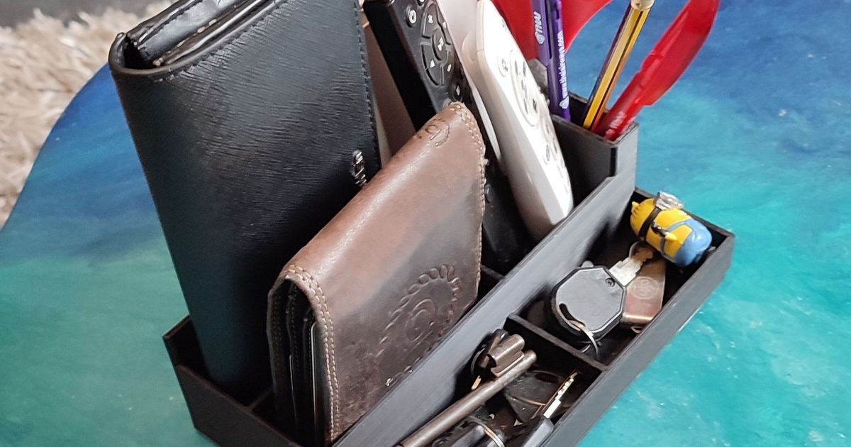 Desk Organizer for wallets , keys and remote controls by Ano | Download ...