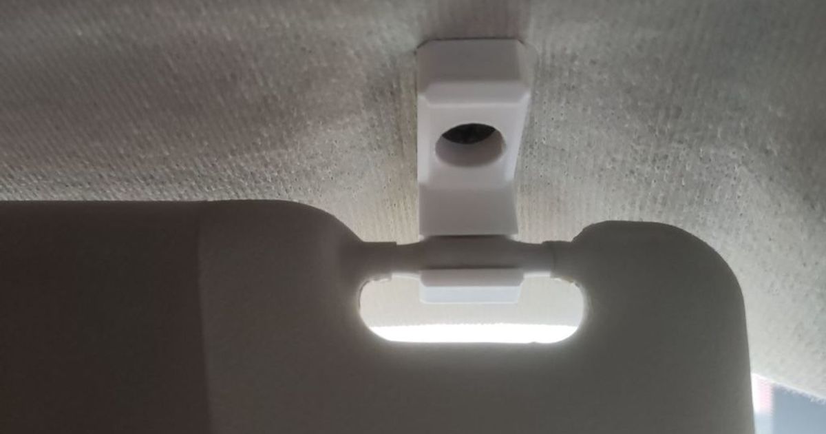 Fiat sun visor clip por TsumiNL | Descargar modelo STL gratuito ...