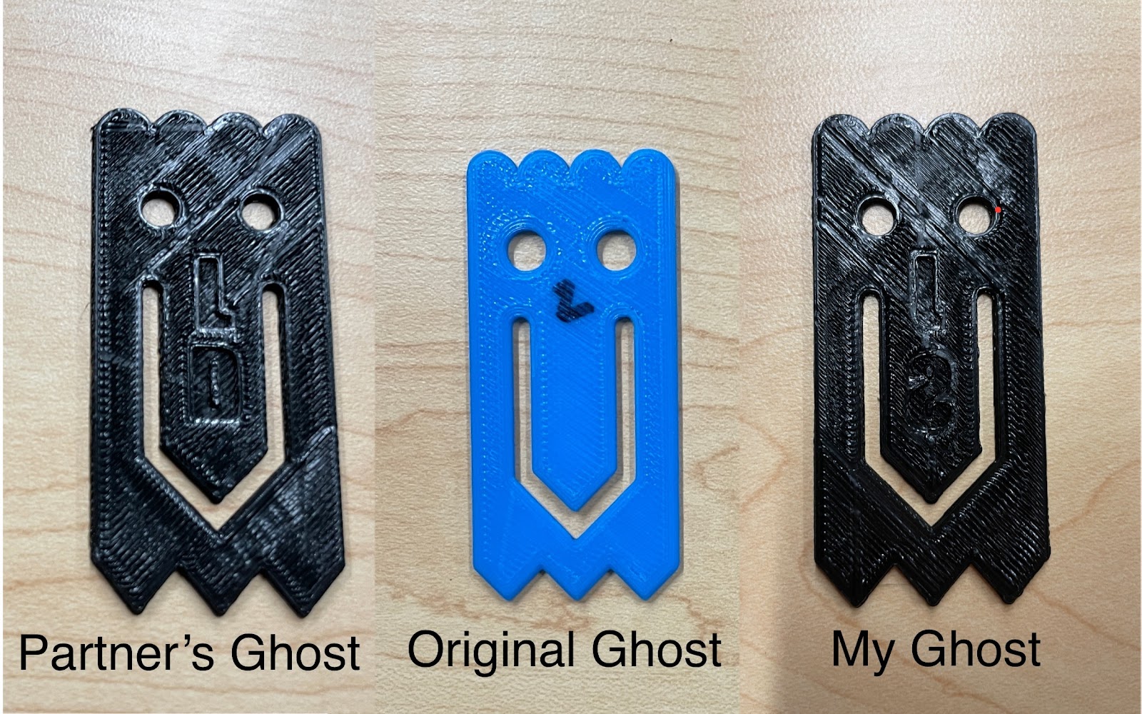 Ghoulish Ghost Bookmark by Jenny | Download free STL model | Printables.com