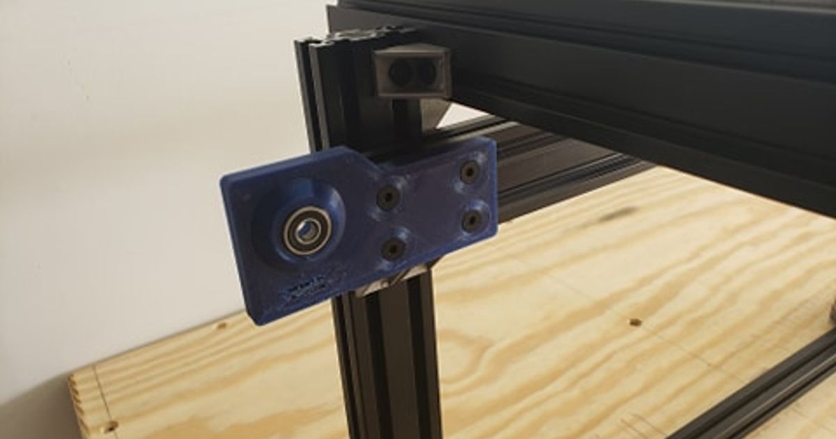 Further Fabrication Y axis bracket by Caleb | Download free STL model ...