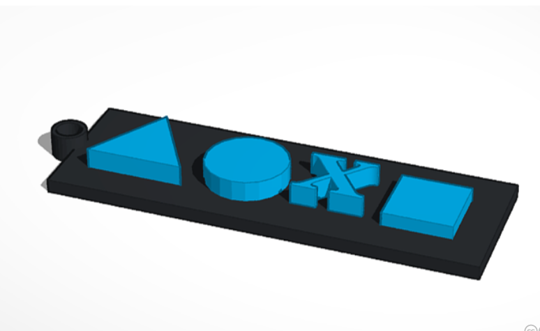 Playstation key chain by TaVin Dill | Download free STL model ...