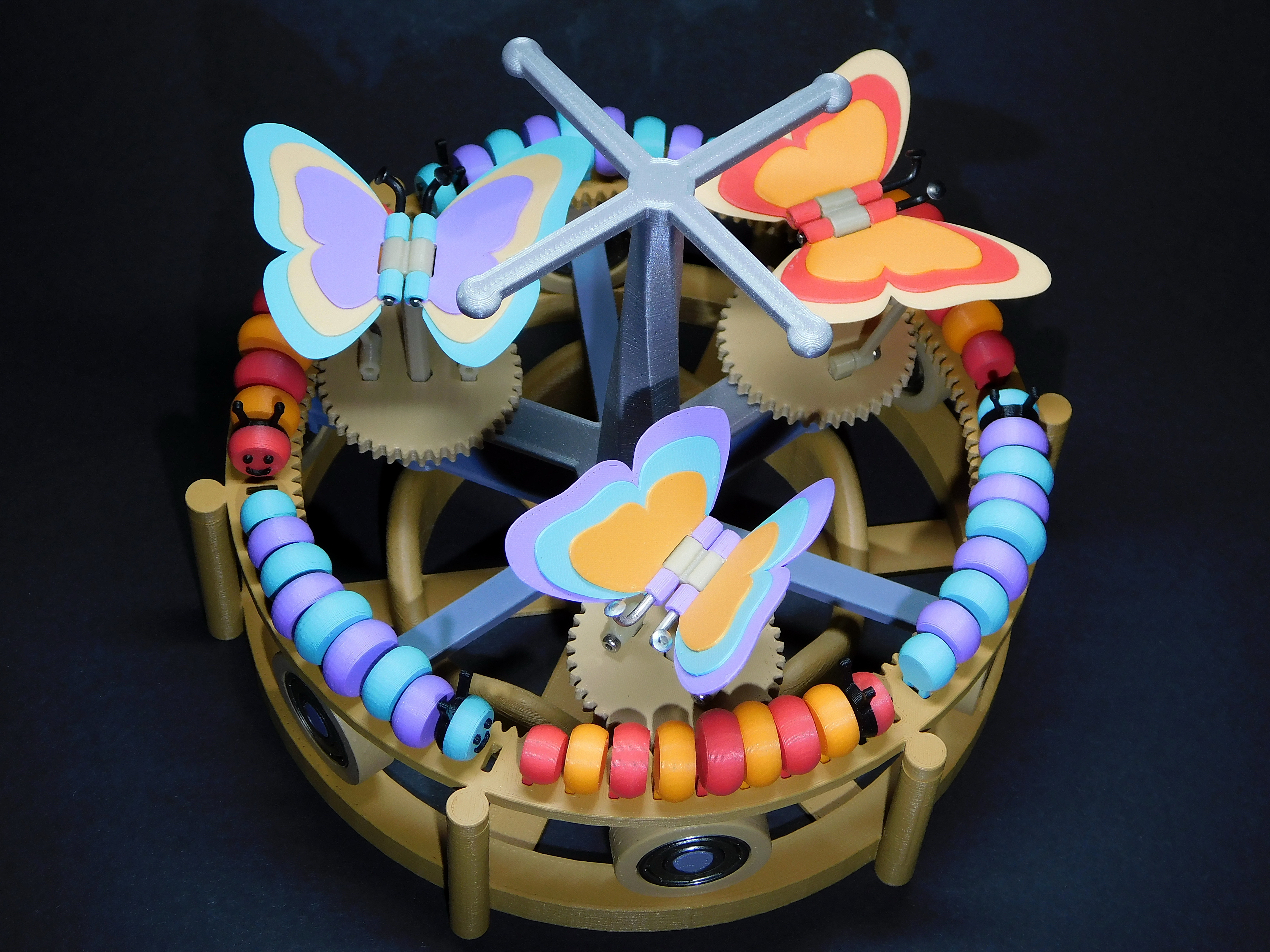 Carousel with butterflies and caterpillars von Thorin Oakenshield ...