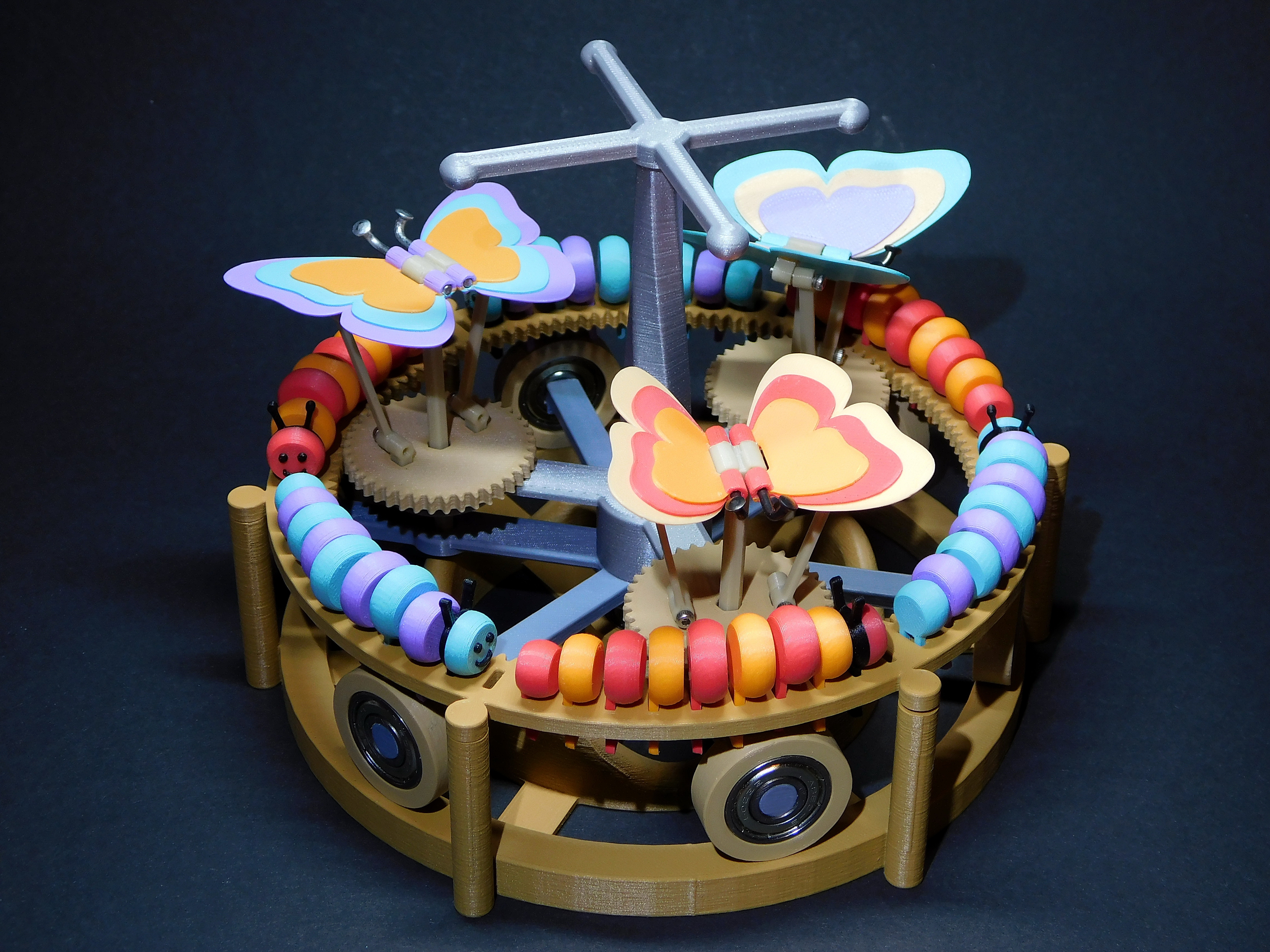 Carousel with butterflies and caterpillars von Thorin Oakenshield ...