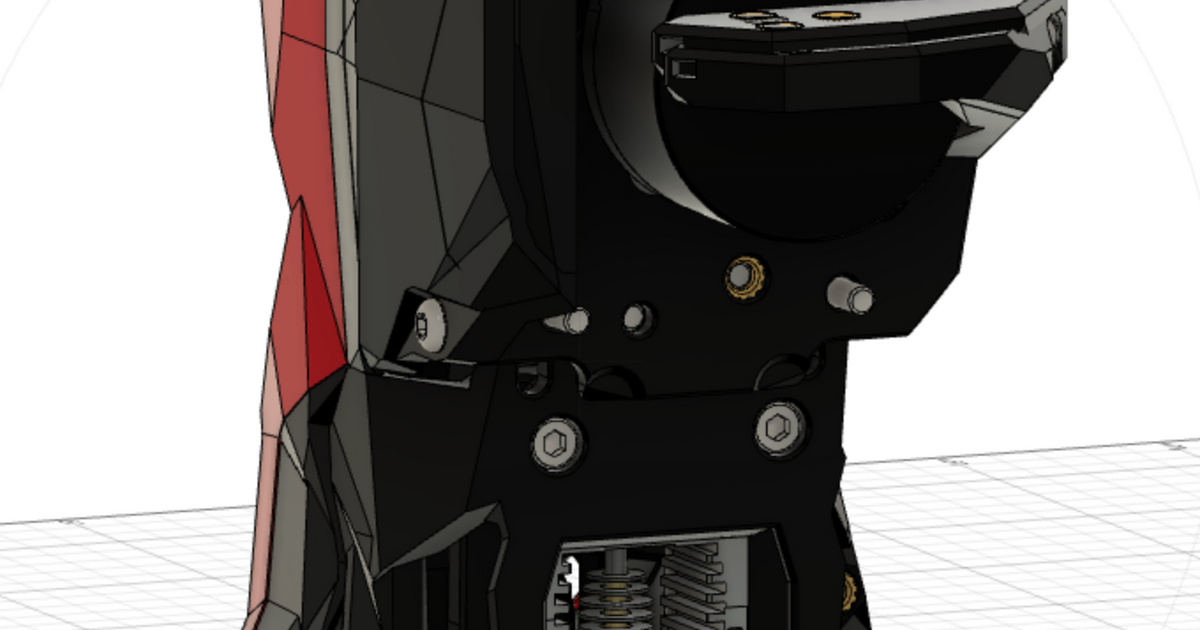 Voron StealthBurner for NF Crazy Hotend by Ryan Beall | Download free ...