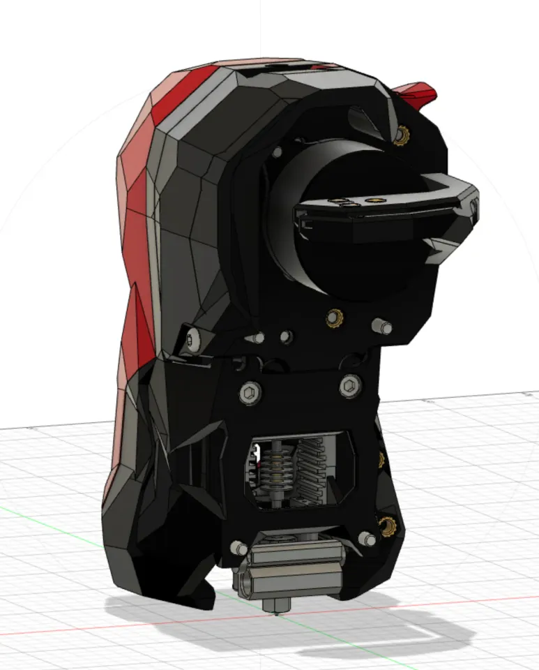 Voron StealthBurner for NF Crazy Hotend by Ryan Beall | Download free ...