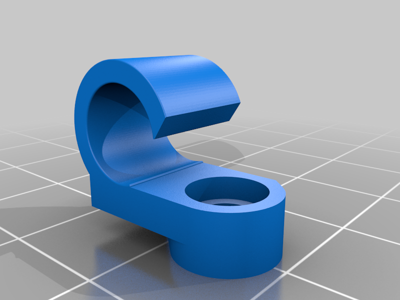 PTFE Tube Clamb by Mr_Poeschl | Download free STL model | Printables.com