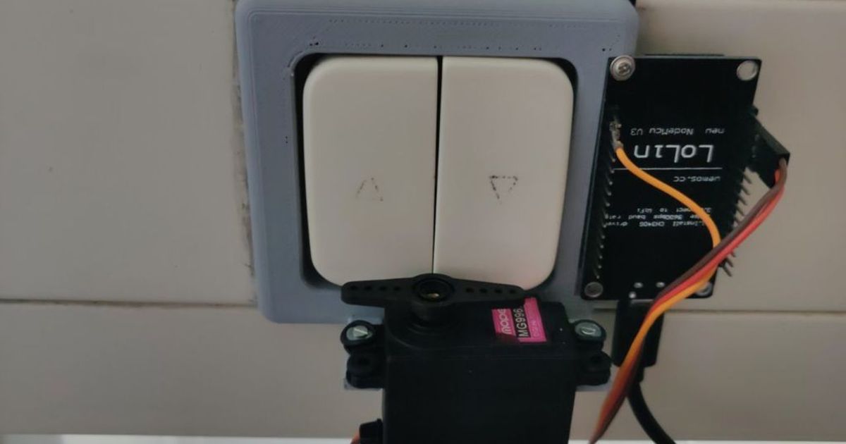 Window Shutter Control Frame by Mr_Poeschl | Download free STL model ...