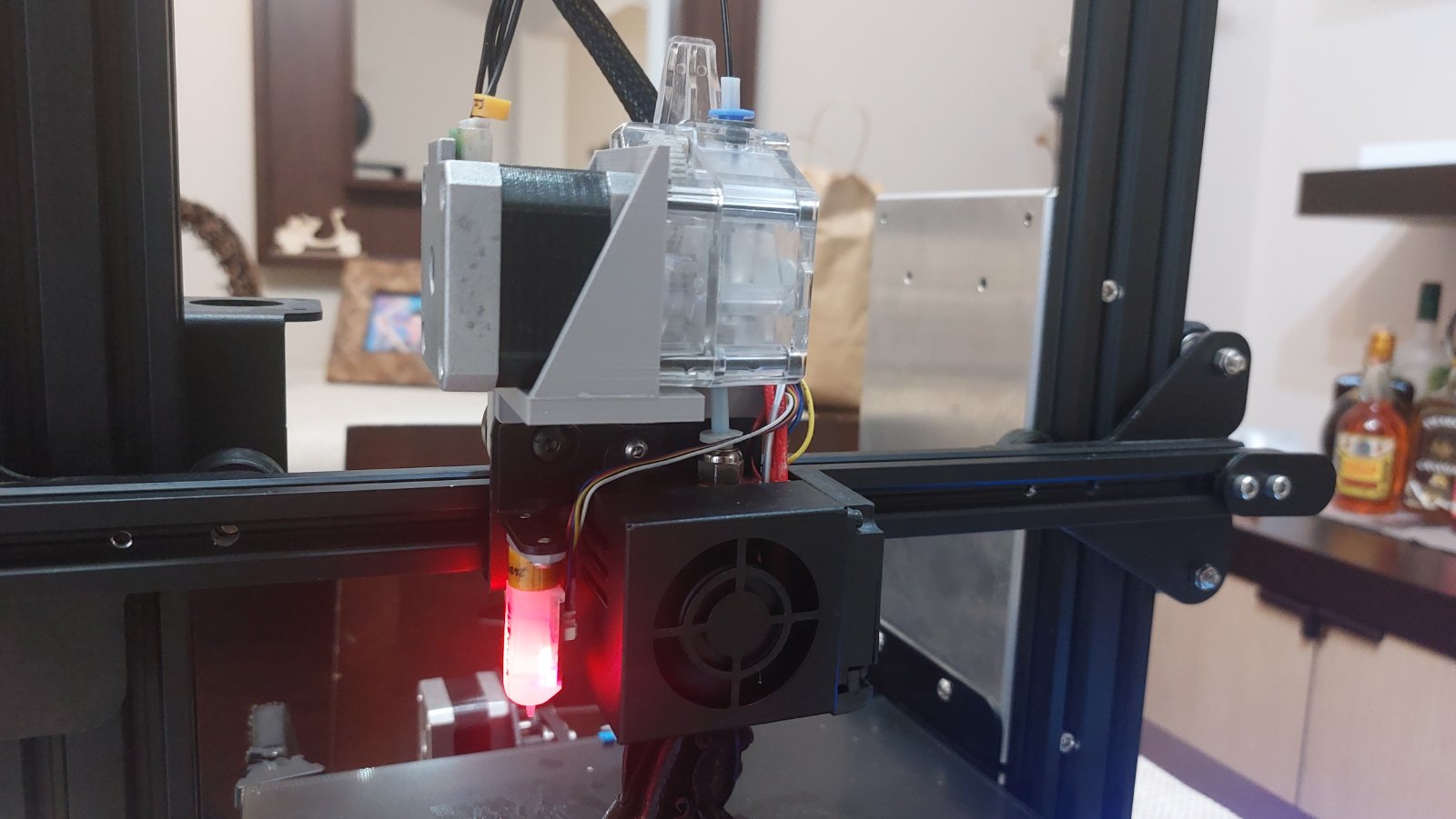 Direct drive mount for BMG clone on Ender pro (Drivinator remix) by ...