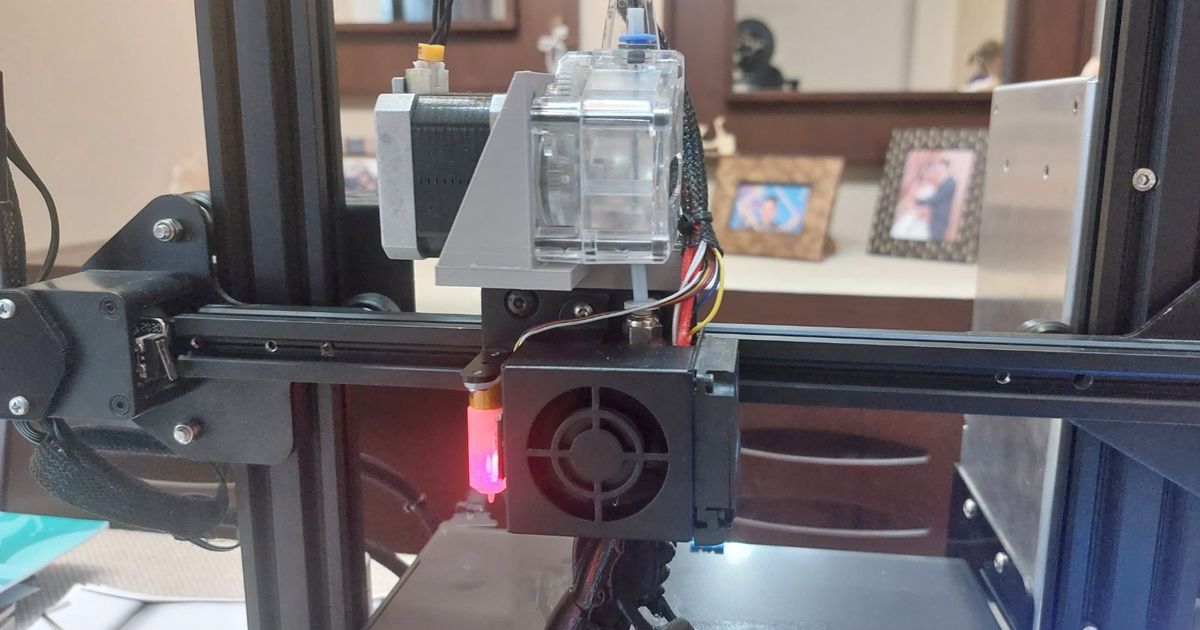 Direct drive mount for BMG clone on Ender pro (Drivinator remix) by ...