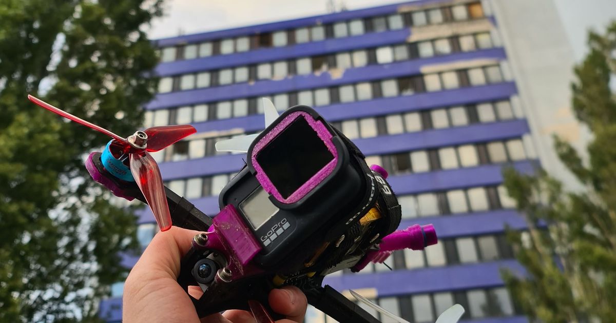 Impulse RC Apex Gopro Hero 8 (RollCage) 9, 10 FPV Mount by NoroCreative ...