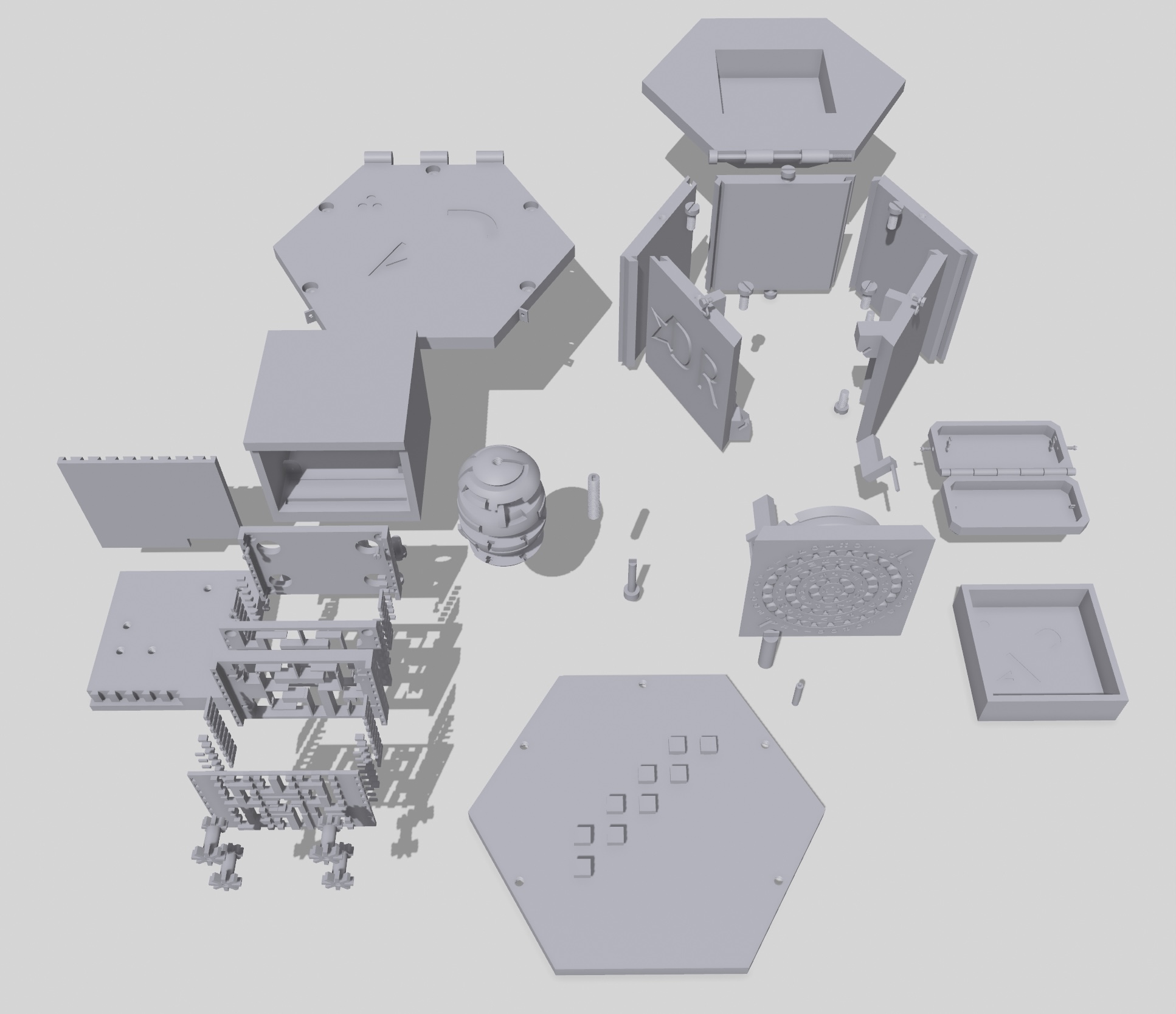 Mech Core by Dhruv Reddi | Download free STL model | Printables.com