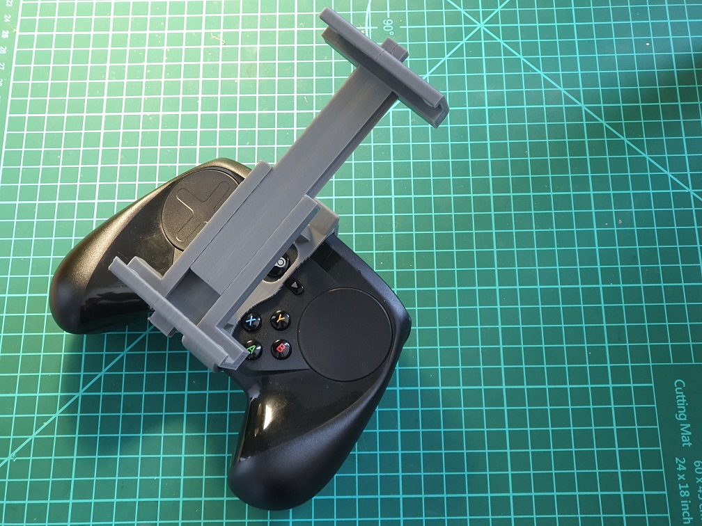 Steam Controller Tablet / Phone Mount by sneakyleek | Download free STL ...