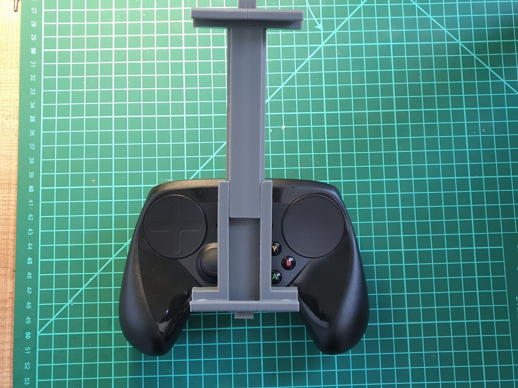 Steam Controller Tablet / Phone Mount by sneakyleek | Download free STL ...