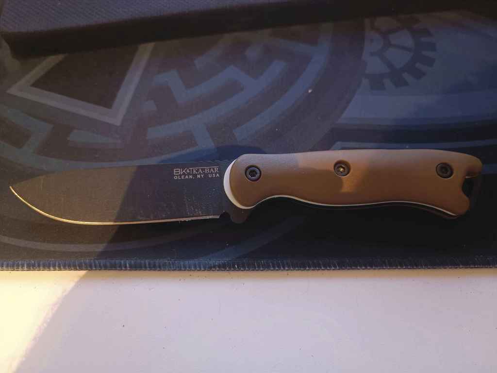 ka-bar bk-16 knife liner by Isame12 | Download free STL model ...
