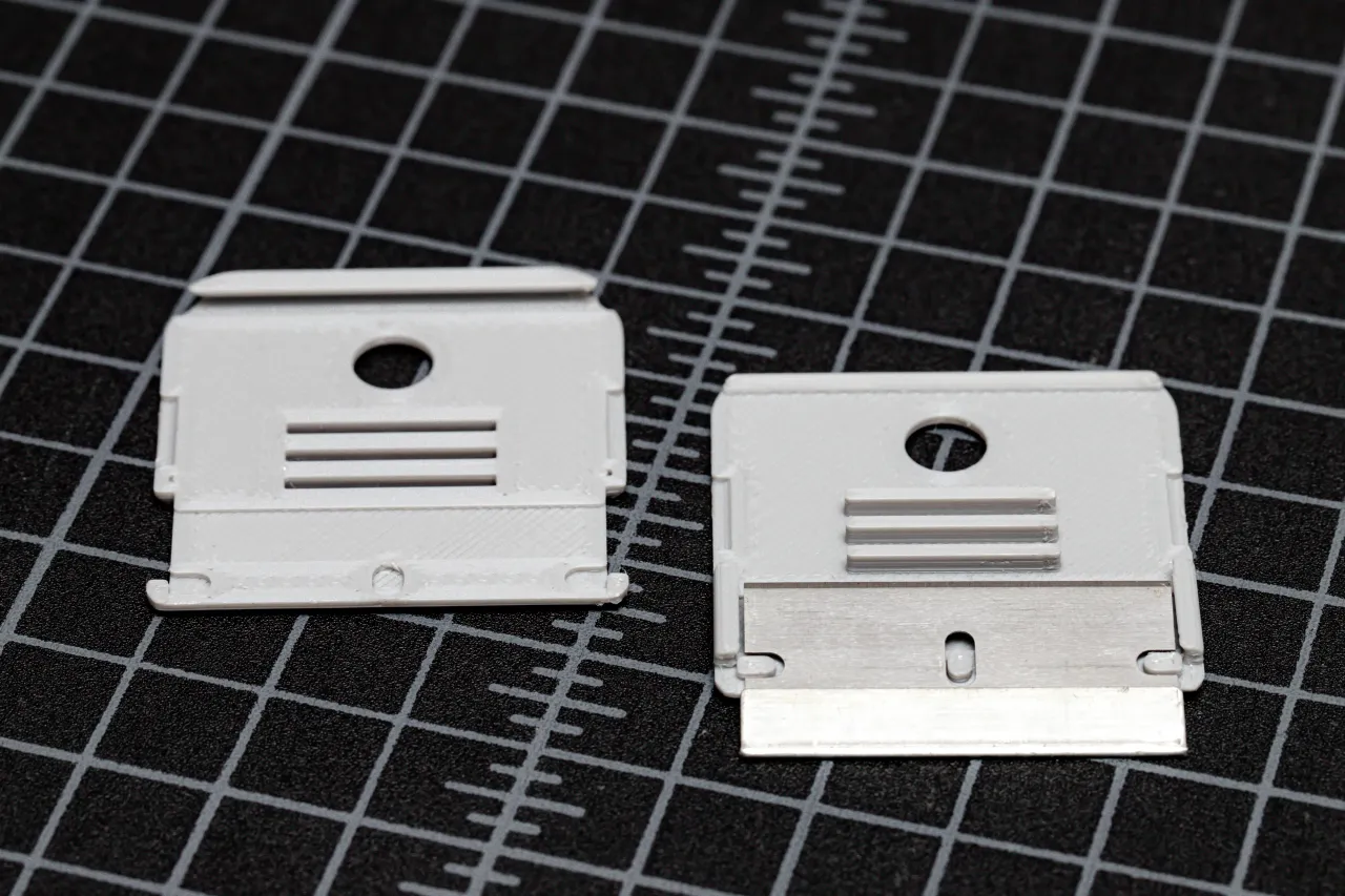 Compact Single Edge Razor Scraper 1.5"/40mm by Echo116 | Download free ...