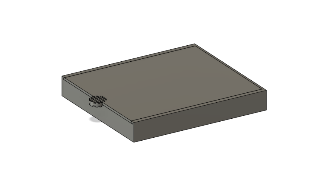 Sliding Lid Multi Compartment Container By Jmoto84 Download Free Stl Model