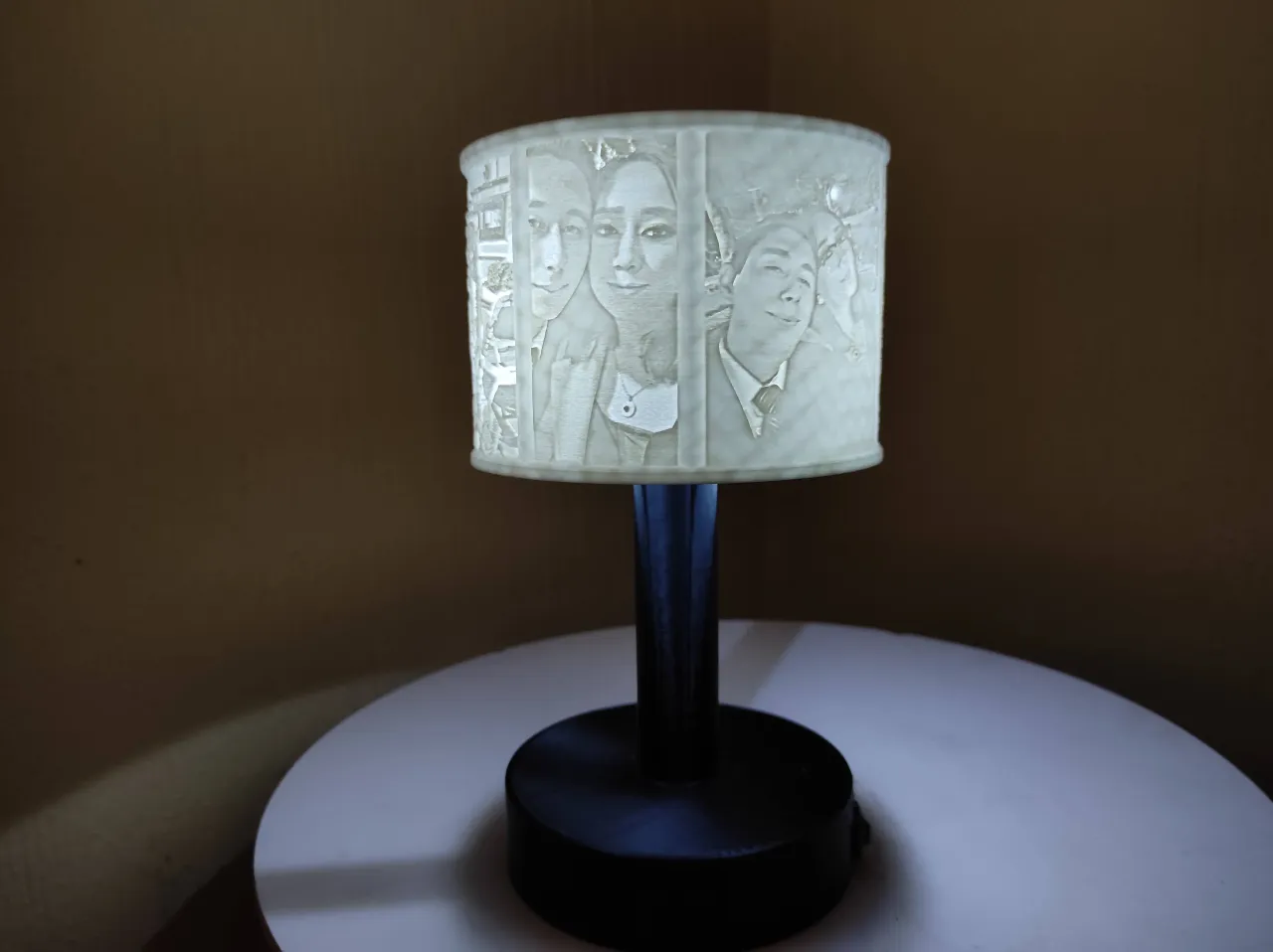 Lithophane lamp base by daniyace | Download free STL model | Printables.com