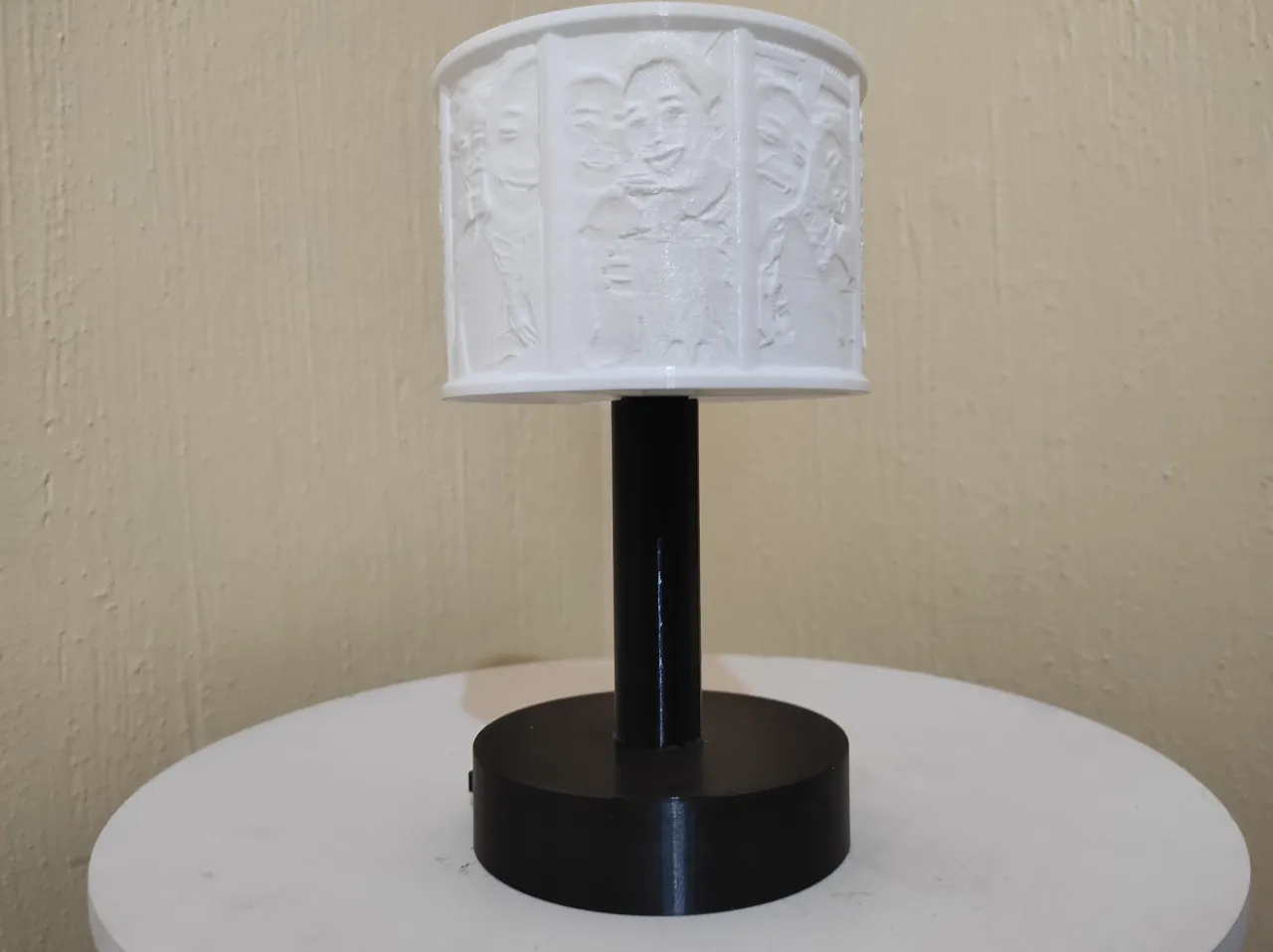 Lithophane lamp base by daniyace | Download free STL model | Printables.com