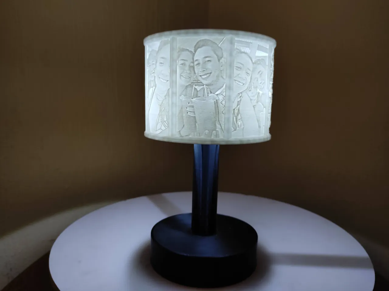 Lithophane lamp base by daniyace | Download free STL model | Printables.com