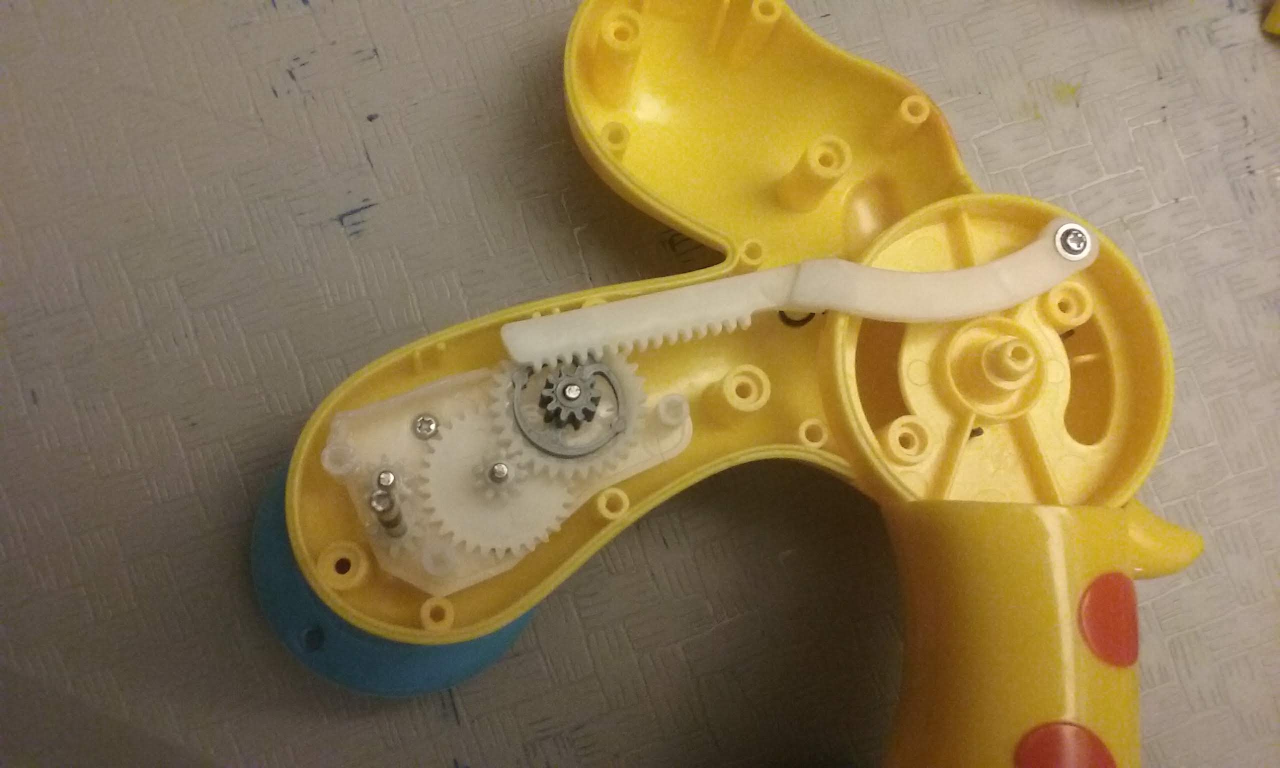 replacement gear with clutch for toy by Keither | Download free STL ...