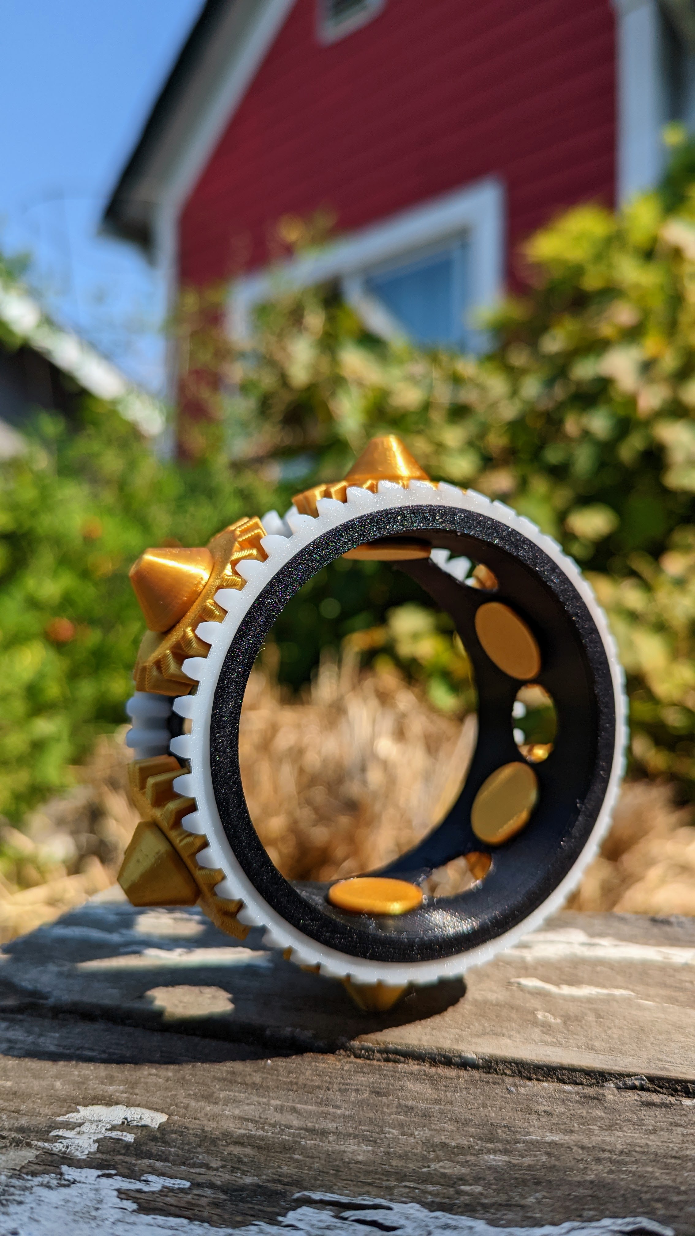 Gear Cuff Fidget Bracelet by thebrew.shop | Download free STL model ...