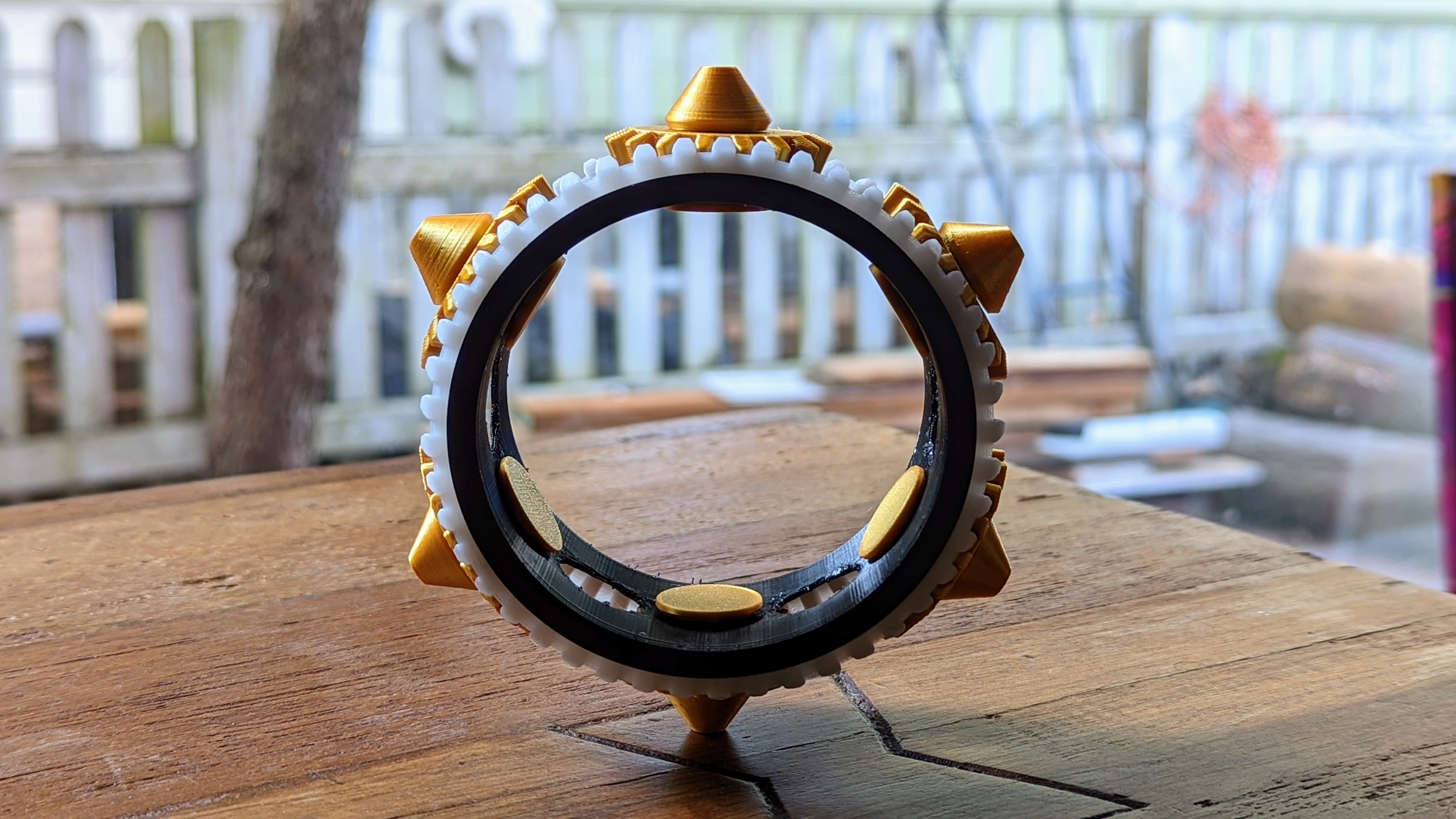 Gear Cuff Fidget Bracelet by thebrew.shop | Download free STL model ...