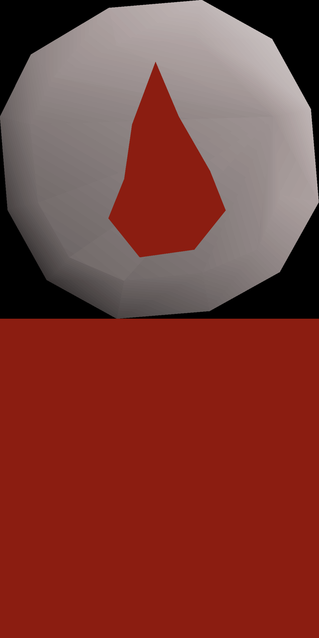 Runescape Coaster - Water / Blood Rune by Crow | Download free STL ...