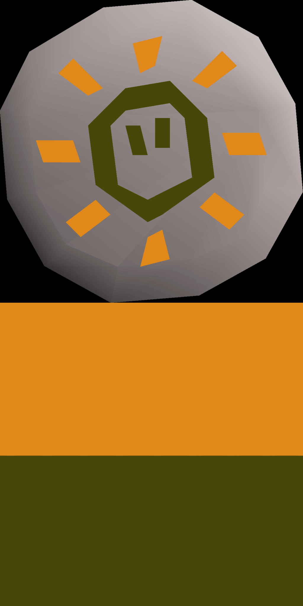 Runescape Coaster - Mind Rune by Crow | Download free STL model ...