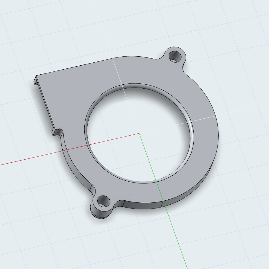 Housing for 50mm fan by SPTNQ.com | Download free STL model ...