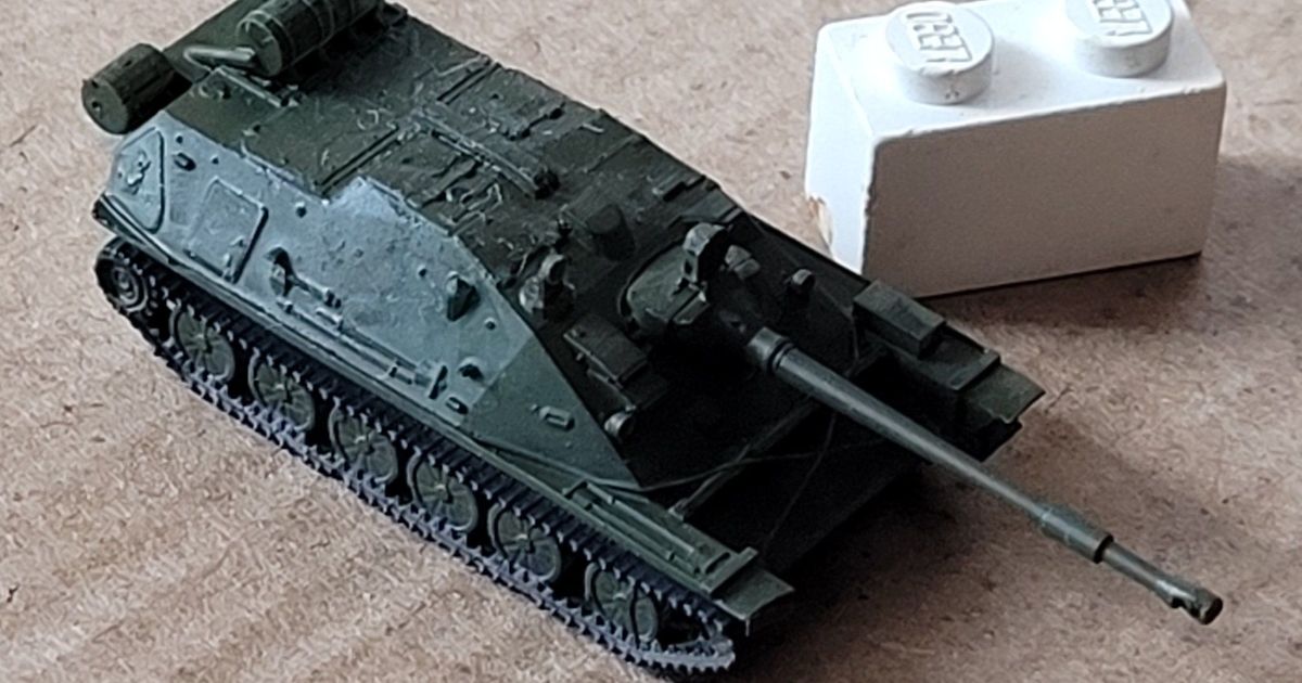 ASU-85 soviet airborne self-propelled gun (1-160) von Slanjonok ...