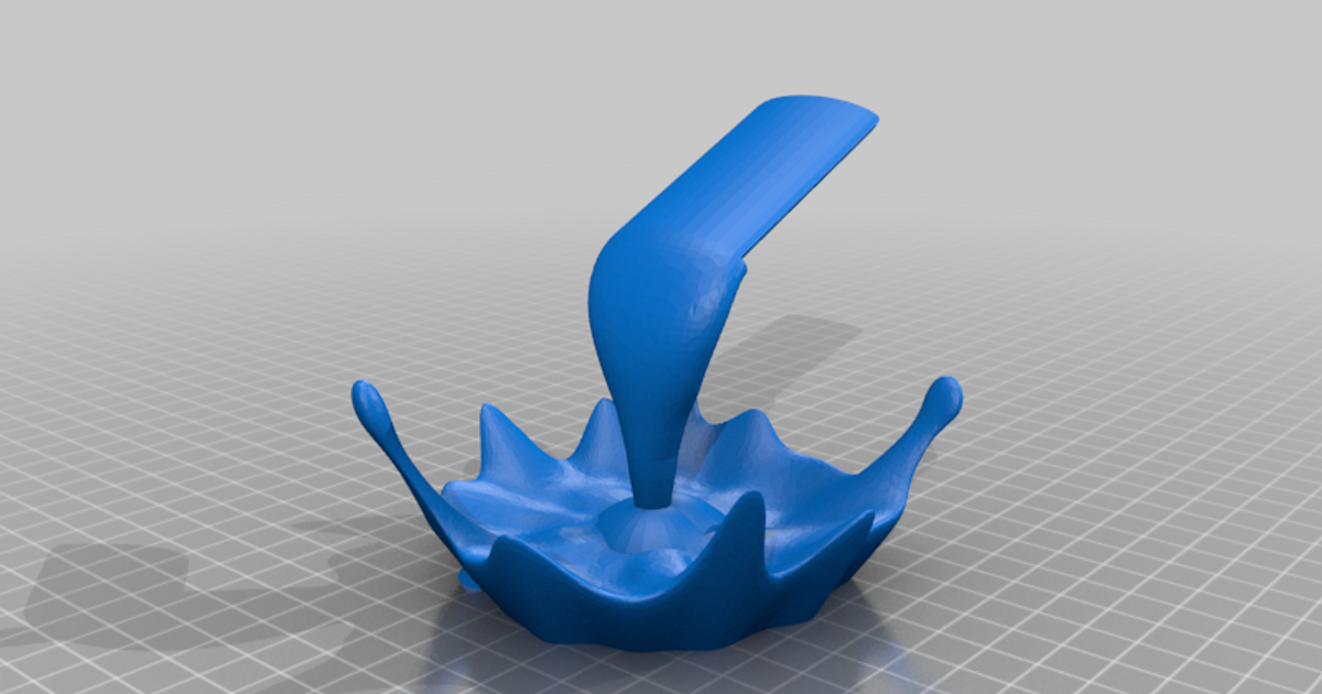 Splash pour paint by Licky Lauda | Download free STL model | Printables.com