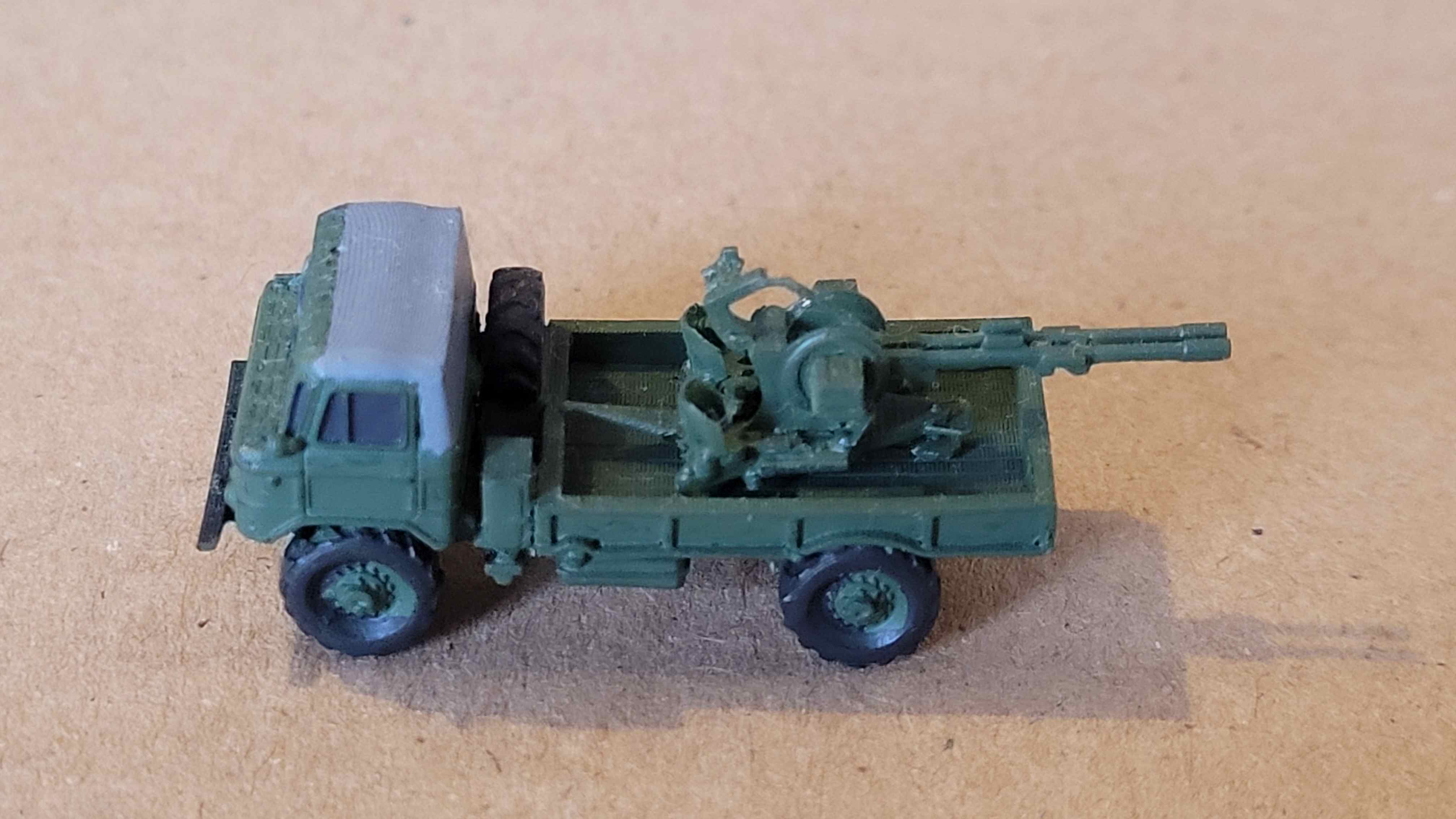 GAZ 66 - Airborne GAZ with antiaircraft gun ZU23-2 (1-160) by Slanjonok ...