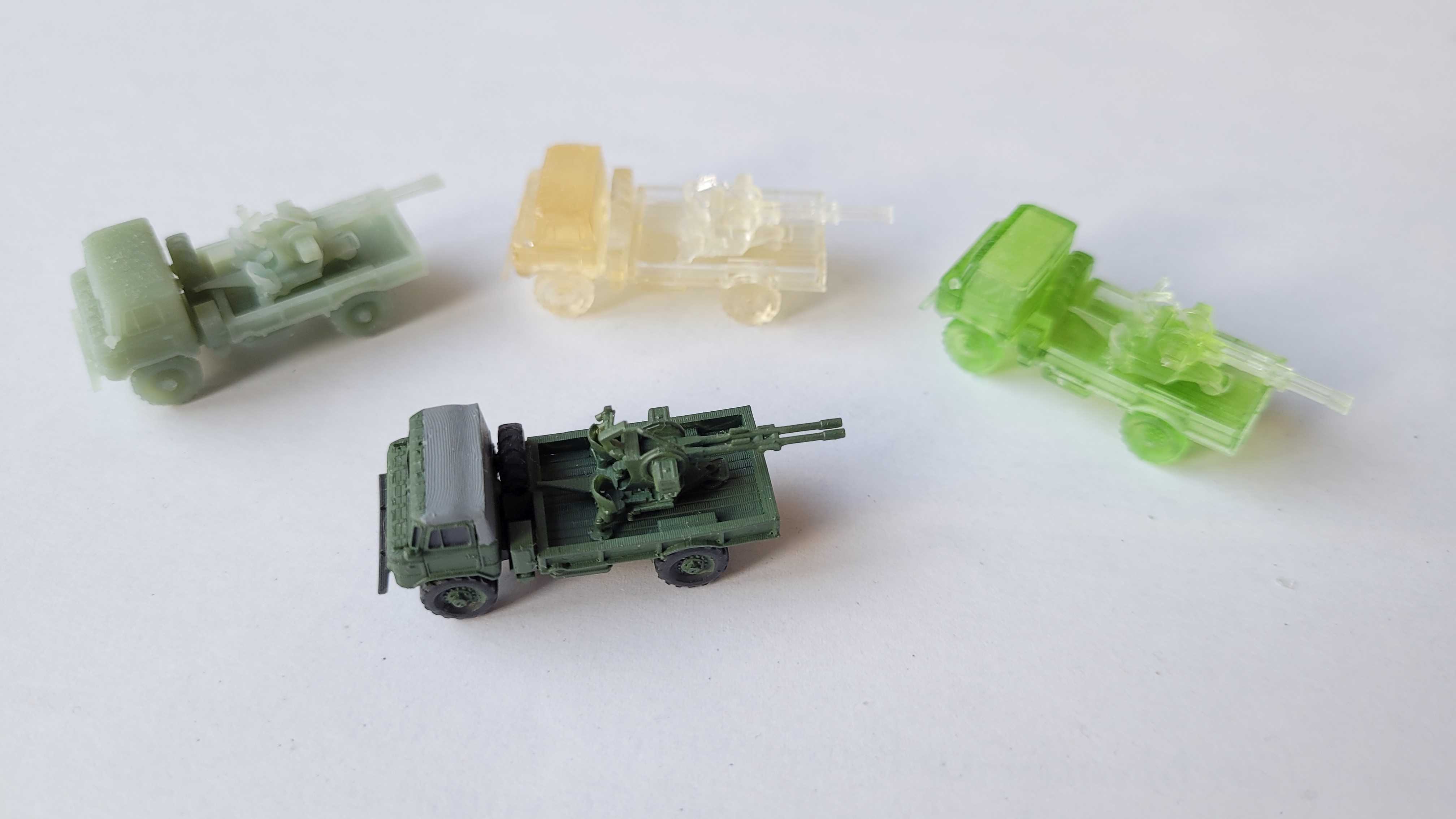 GAZ 66 - Airborne GAZ with antiaircraft gun ZU23-2 (1-160) by Slanjonok ...