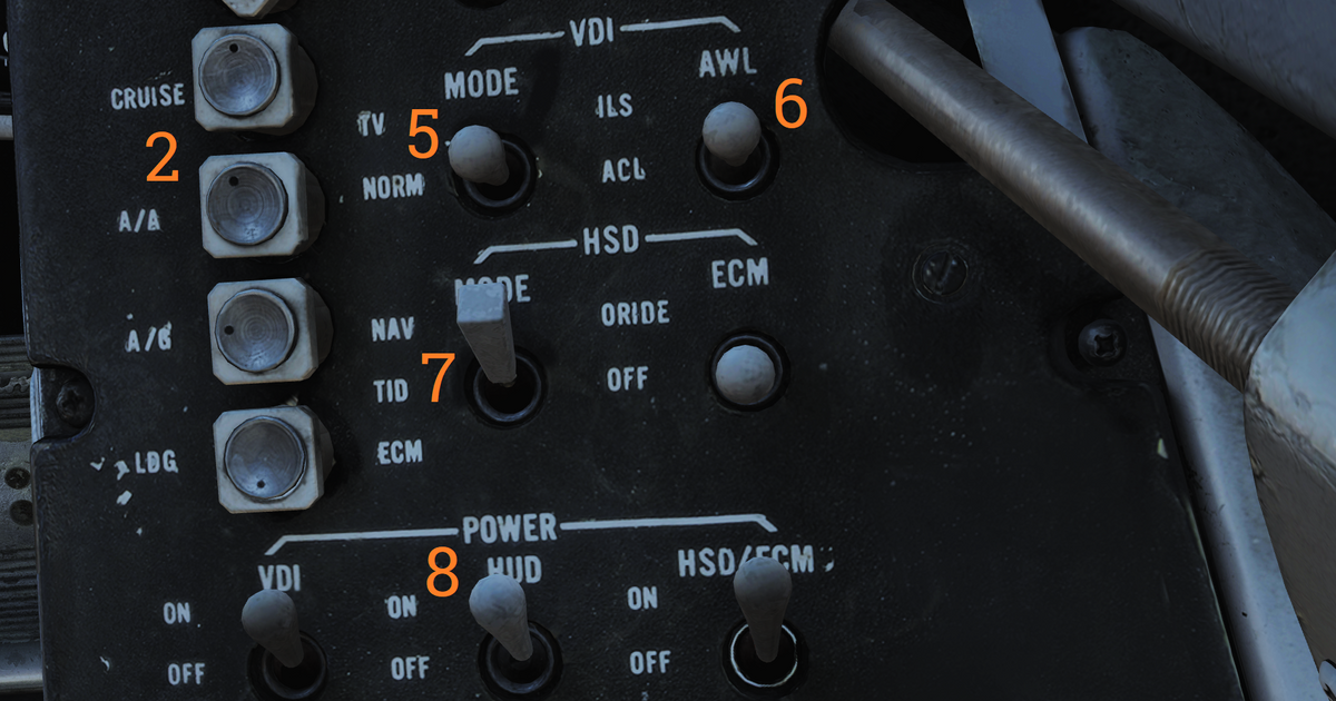 F-14 Tomcat Display Control Panel by DX6 | Download free STL model ...
