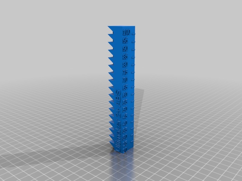 Ultimaker 2+ ABS 235C Speed Tower Calibration by diettelo | Download ...