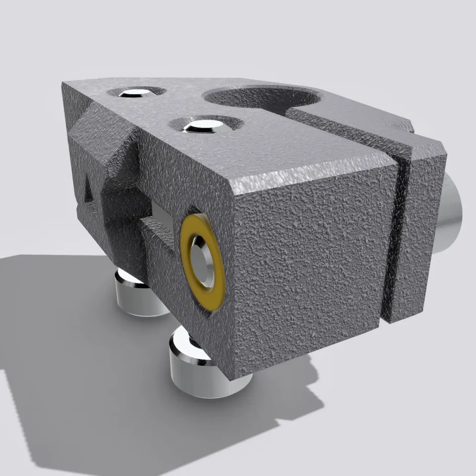 Remixed Y rod holder by G.design | Download free STL model | Printables.com