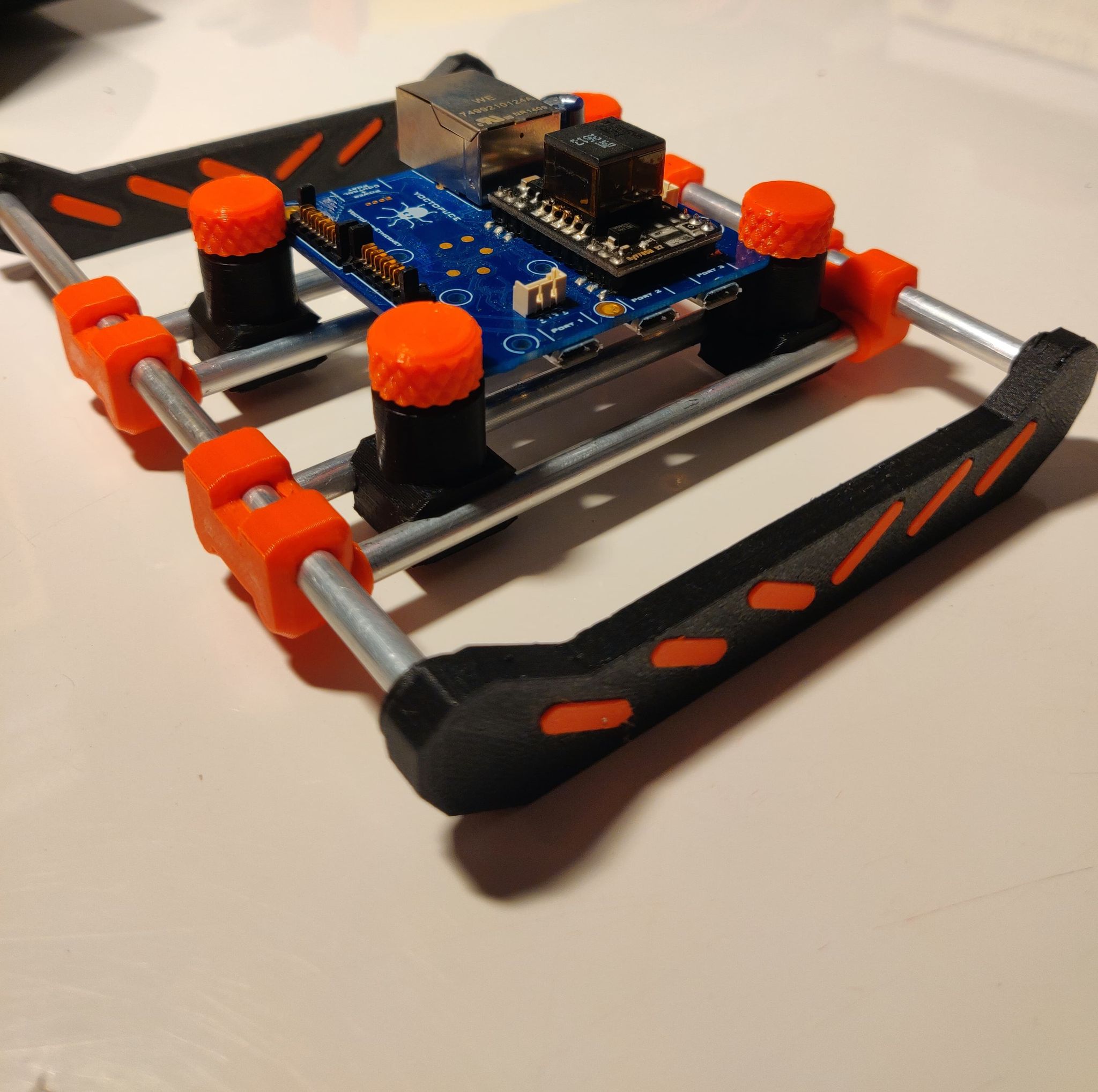 Adjustable PCB holder with spring clamp by corteXcrank | Download free ...