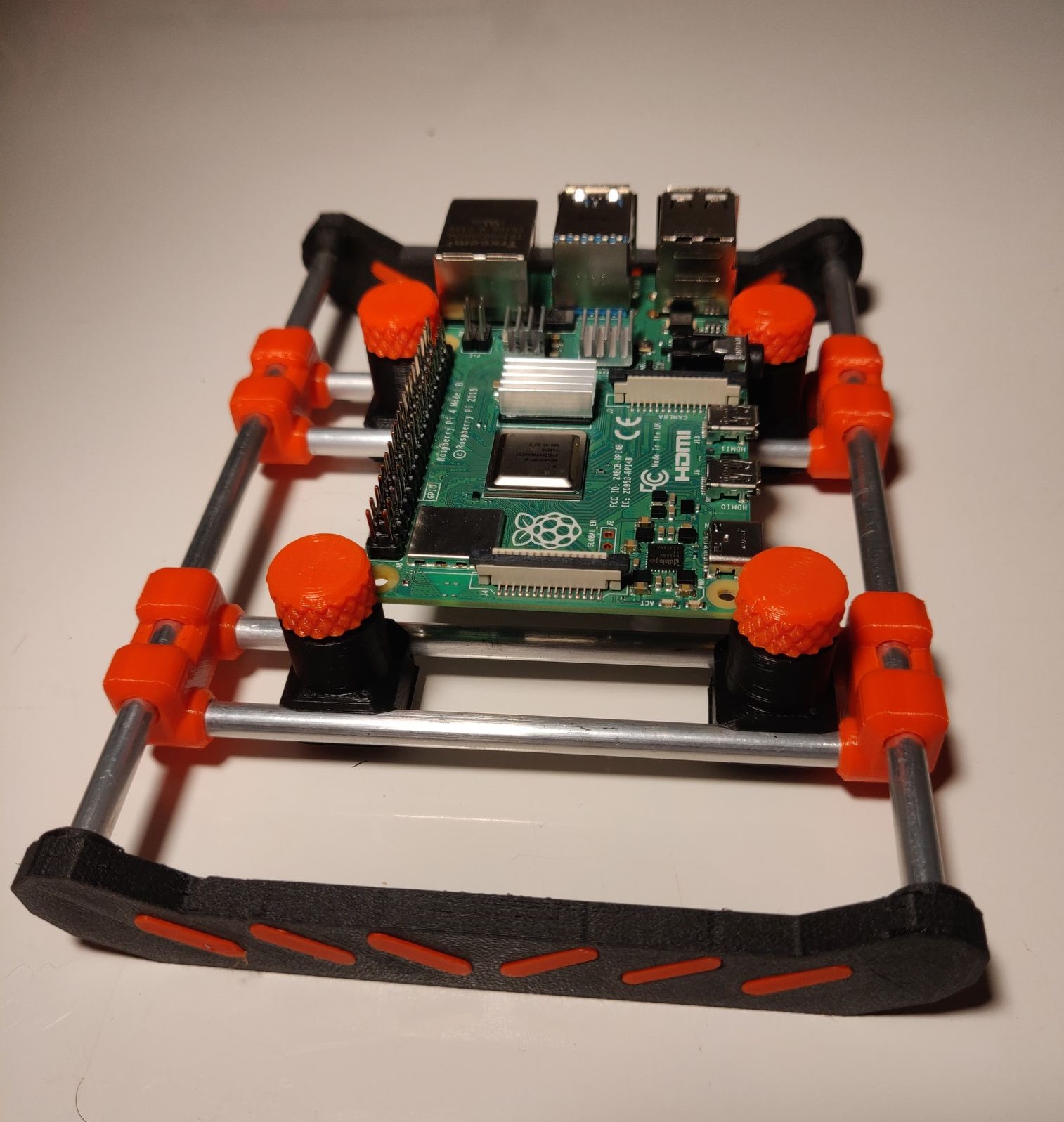 Adjustable PCB holder with spring clamp by corteXcrank | Download free ...