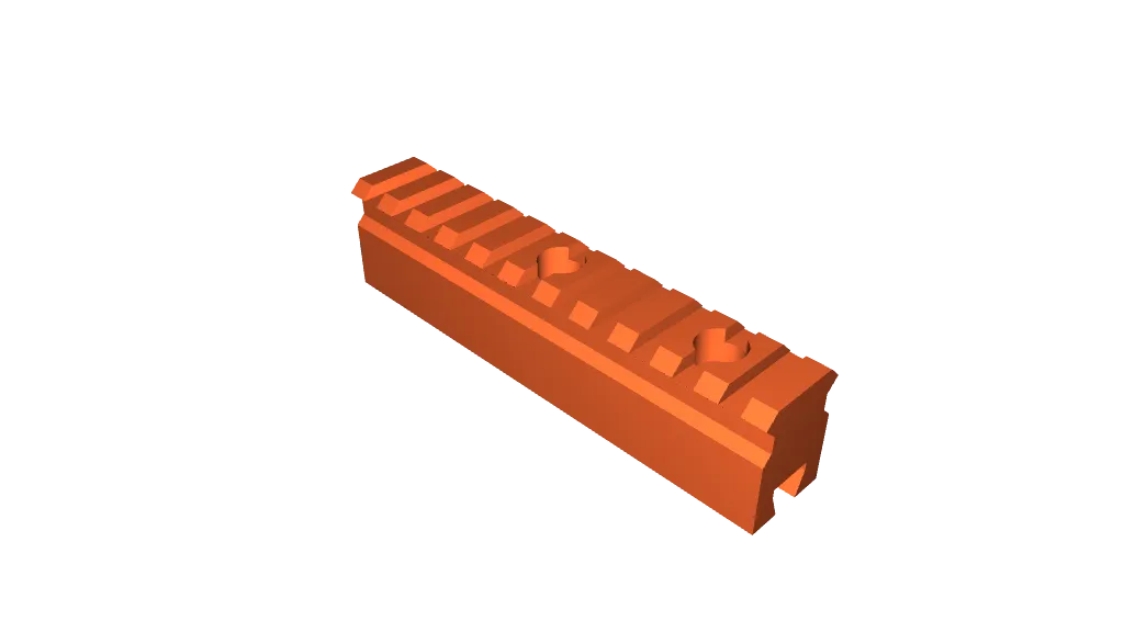 Type 97 rail by Caiben | Download free STL model | Printables.com