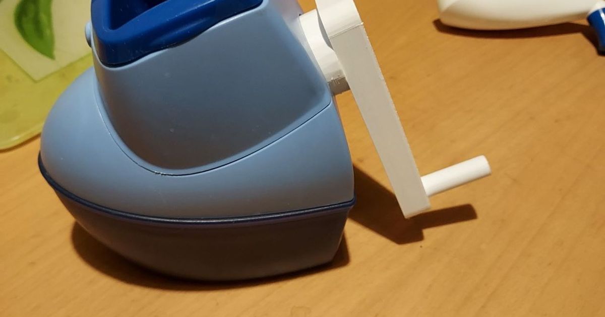 Manivelle tupperware by Mika | Download free STL model | Printables.com