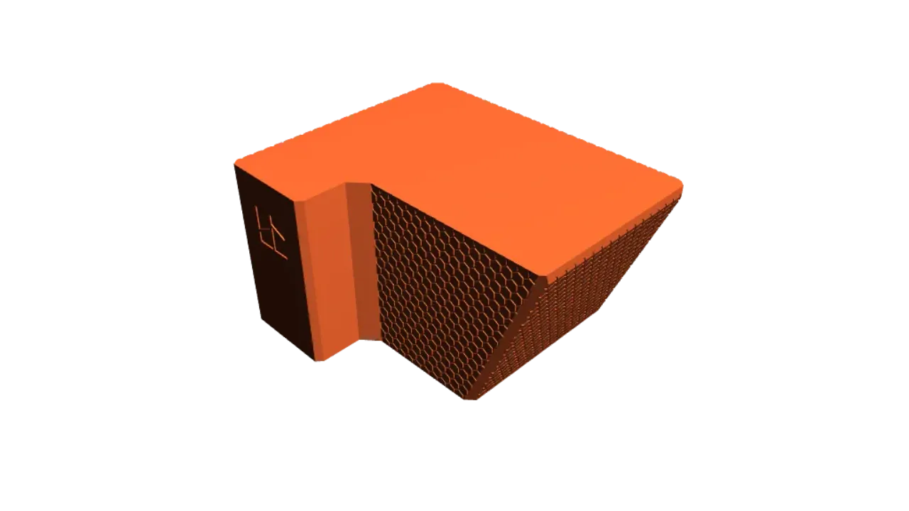 Bambu Lab X1 Filament Purge Bucket - Hexagon Pattern (Vase Mode) by ...