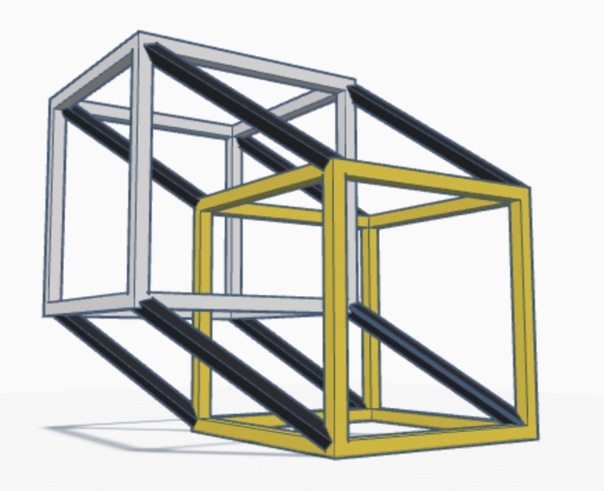 Hypercube by Di-Jo Heemskerk | Download free STL model | Printables.com Hypercube by Di-Jo Heemskerk | Download free STL model | Printables.com