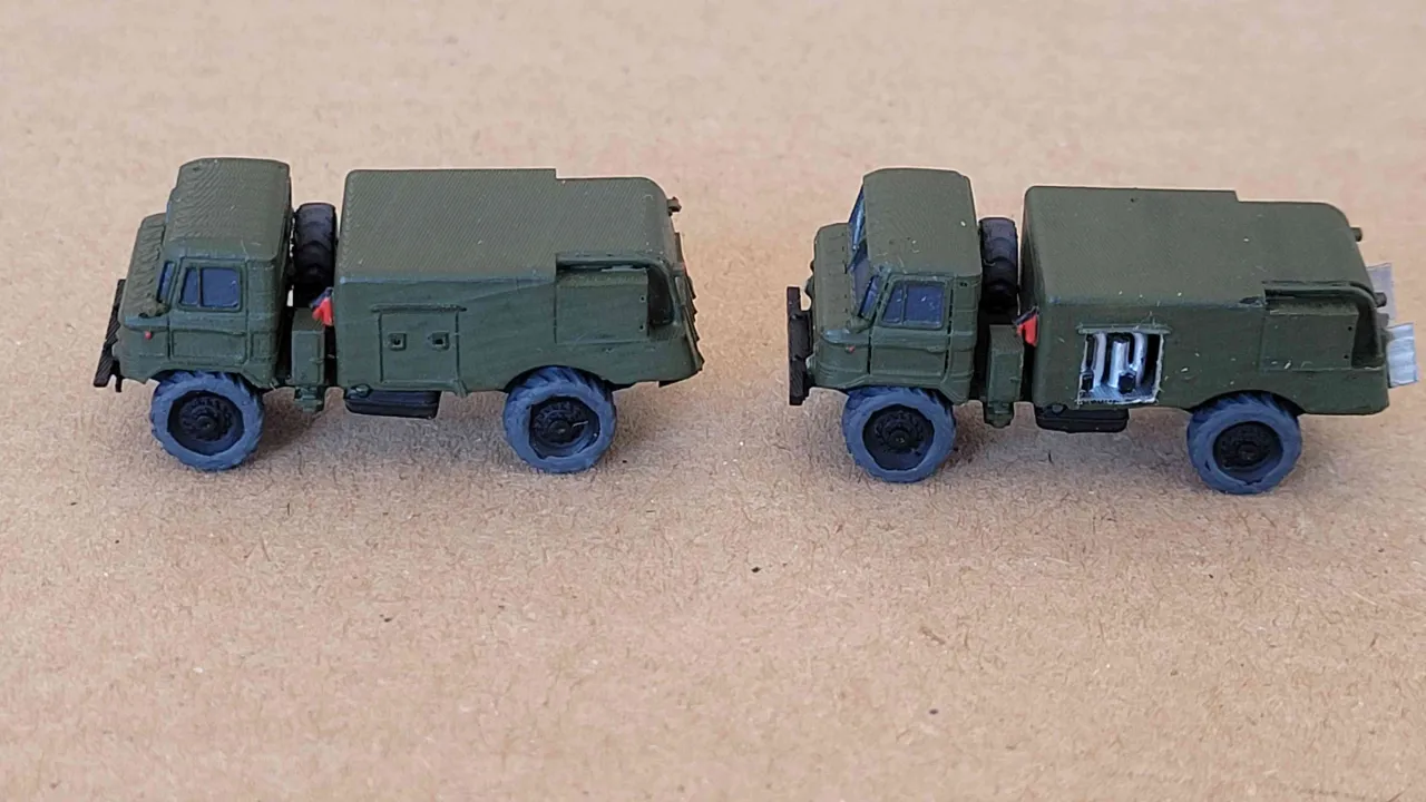 GAZ 66 - TDA-M fog engine (1-160) by Slanjonok | Download free STL ...