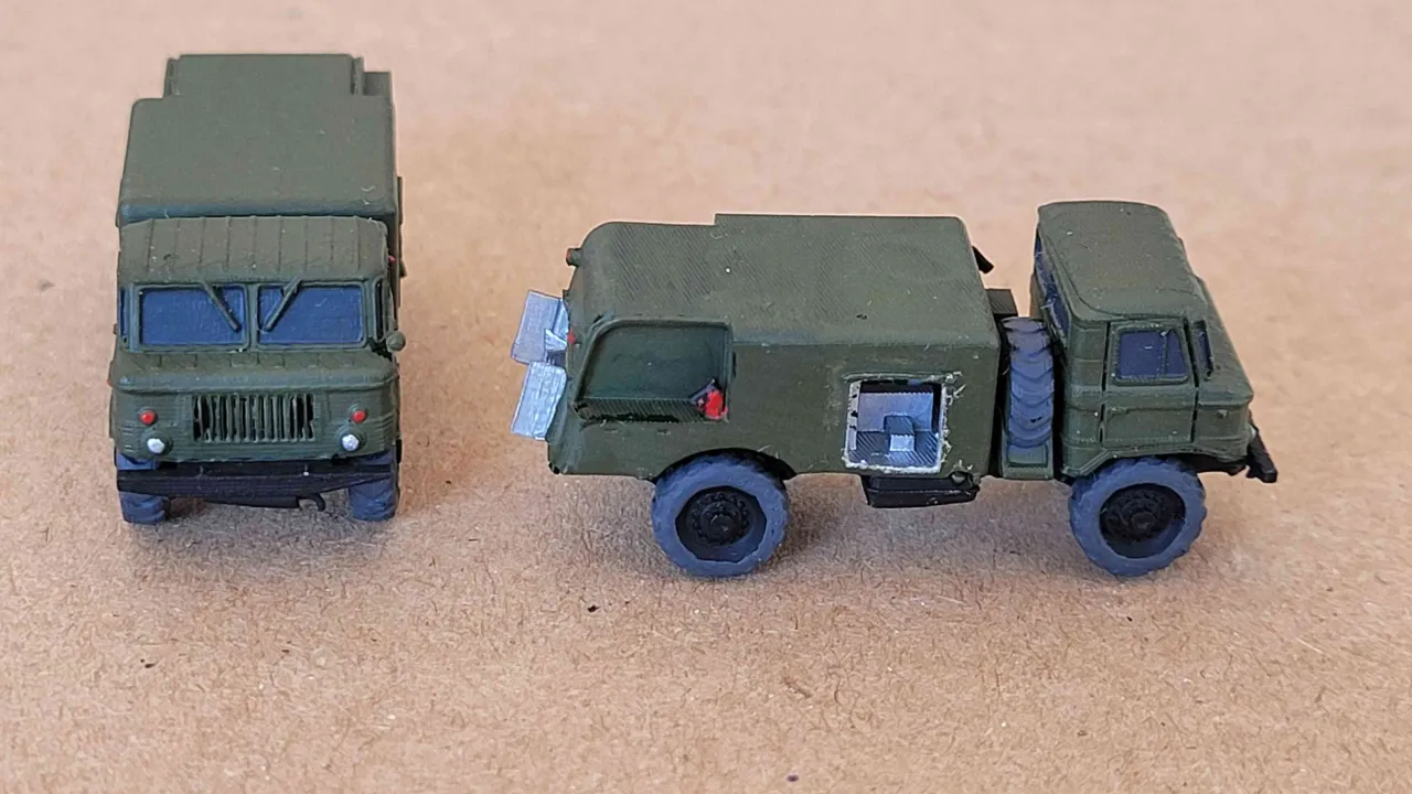 GAZ 66 - TDA-M fog engine (1-160) by Slanjonok | Download free STL ...